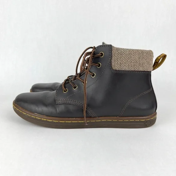 Dr. Martens | Shoes | Dr Martens Womens Maelly Brown Leather Ankle ...